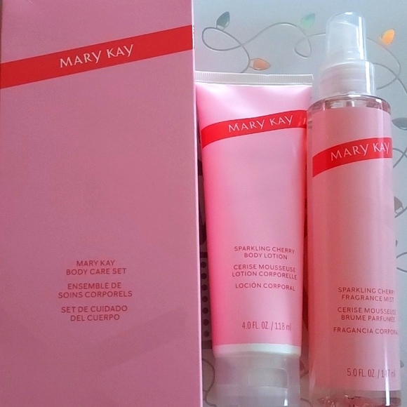 Mary Kay | Bath & Body | Mary Kay Cherry Body Set | Poshmark